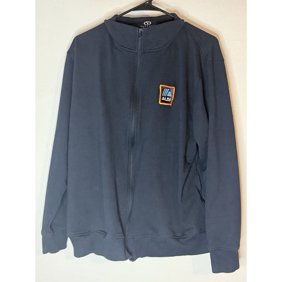 Vantage | Shirts | Aldi Full Zip Hoodie Sweatshirt Grocery Store Logo ...